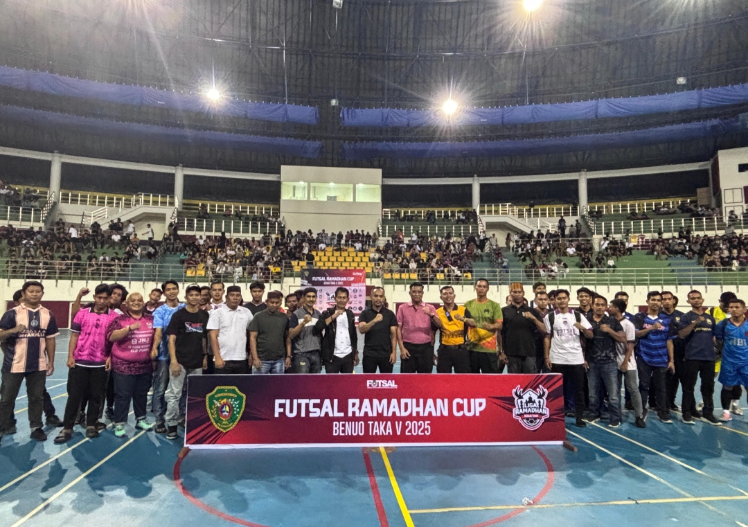 Turnamen Futsal Ramadhan Cup Benuo Taka V 2025 Resmi Bergulir, 32 Tim Unjuk Kemampuan – Seputar Kata